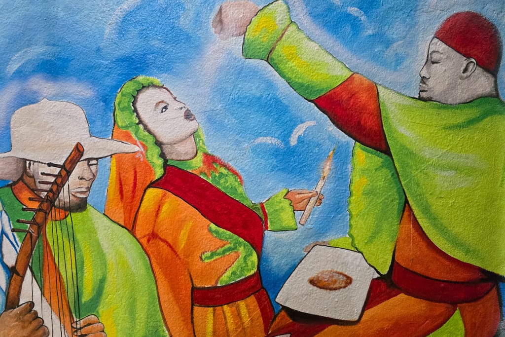 The night of the Bwiti in Gabon, a world that does not sleep.