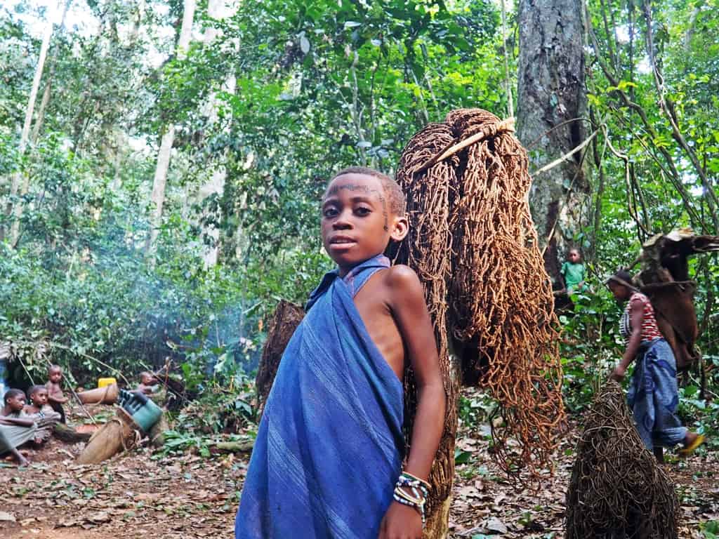 Baaka Pygmies, forest inhabitants of Central Africa - 4/4
